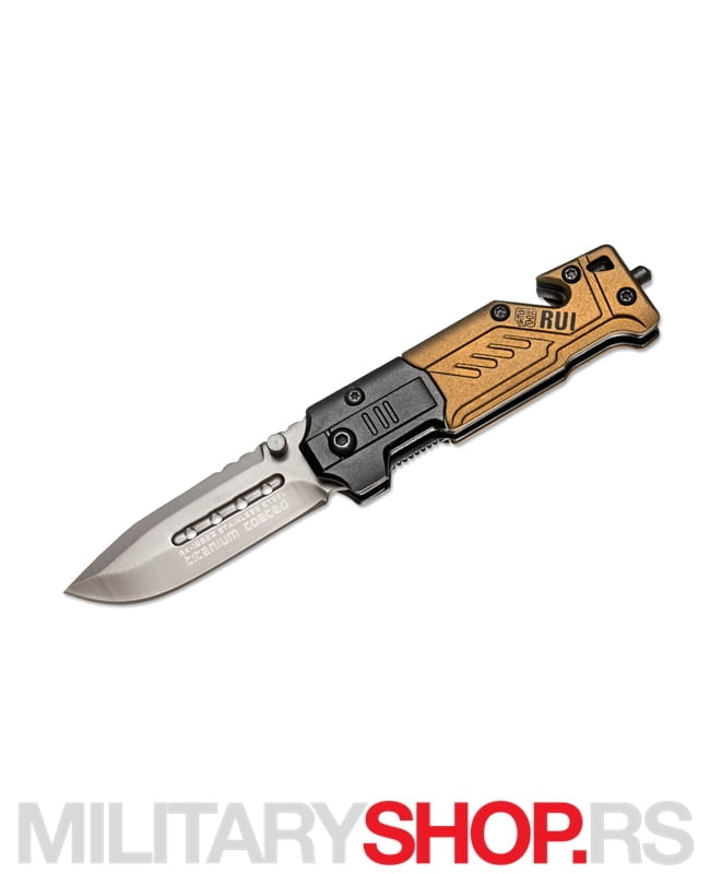 Boker Gold K25 Folding Neck Nož