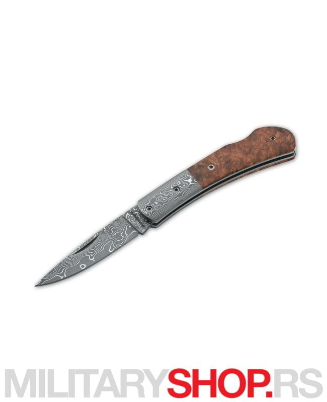 Premium Boker Damasuc Quincewood nož