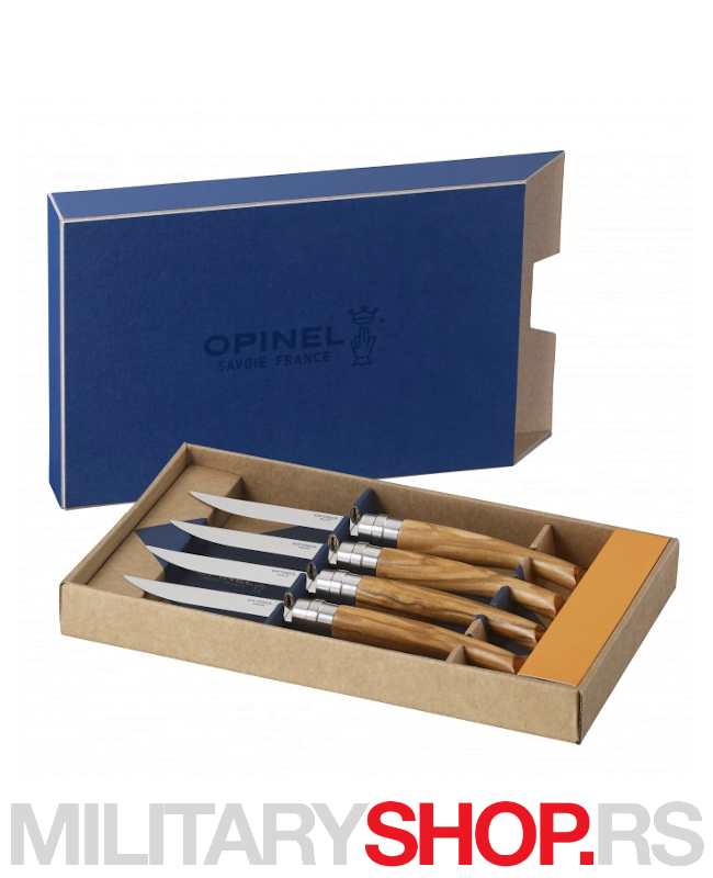 Set noževa Olive Opinel 10 Chic