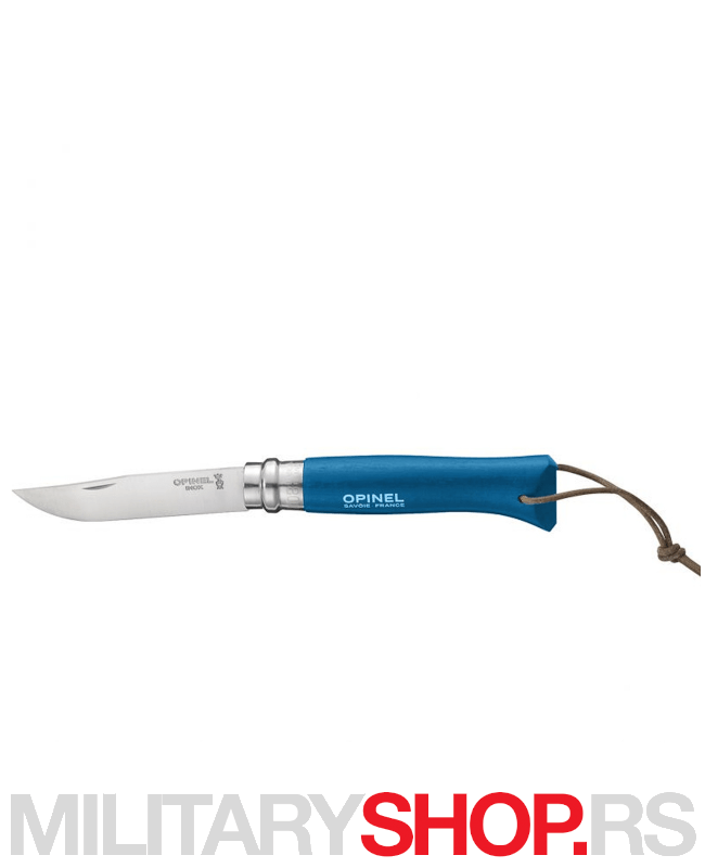 Colorama plavi nož Opinel 8 inox