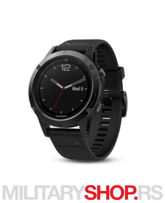 Garmin Outdoor ručni sat FENIX 5 Sapphire crni