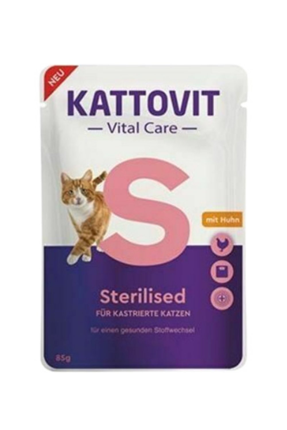 KATTOVIT Vital Care Sterilised sos za macke piletina 85g