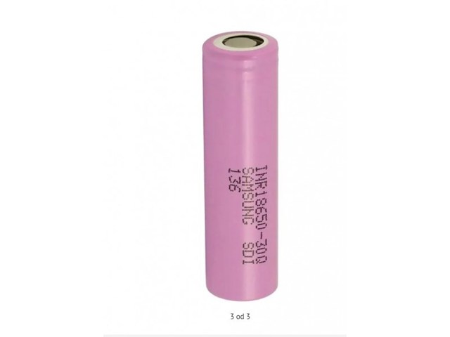 Baterija Samsung 18650 INR 3.6V 3.7V Li-Ion 3000mAh 15A