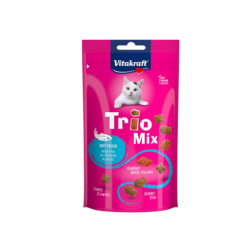 Vitakraft Cat Trio Mix with Fish poslastica za mačke 60g