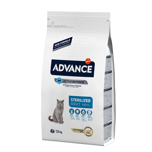 Advance Cat Sterilized Turkey 1.5kg