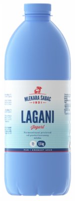 JOGURT MLEKARA SABAC LAGANI 1%MM 1,5KG PET
JOGURT MLEKARA SABAC LAGANI 1%MM 1,5KG PET