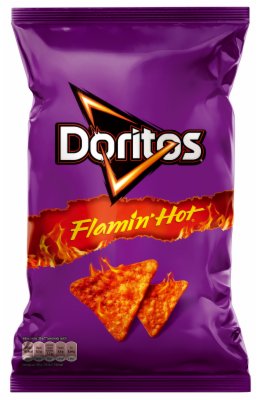 ČIPS TORTILJA FLAMING HOT DORITOS 85G
ČIPS TORTILJA FLAMING HOT DORITOS 85G