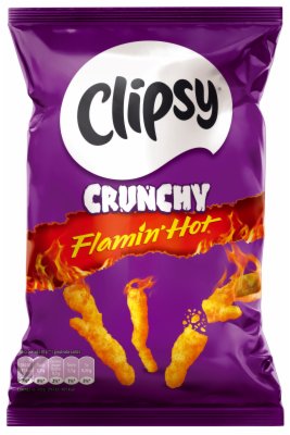 FLIPS FLAMING HOT CLIPSY 60G
FLIPS FLAMING HOT CLIPSY 60G