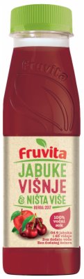 SOK FRUVITA JABUKE VISNJE & NISTA VISE 0,33L PET
SOK FRUVITA JABUKE VISNJE & NISTA VISE 0,33L PET