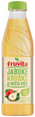 SOK FRUVITA JABUKE KRUSKE & NISTA VISE 0,75L PET
SOK FRUVITA JABUKE KRUSKE & NISTA VISE 0,75L PET