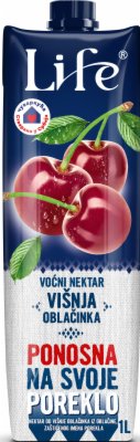 SOK LIFE VISNJA NECTAR 1L BRIK
SOK LIFE VISNJA NECTAR 1L BRIK