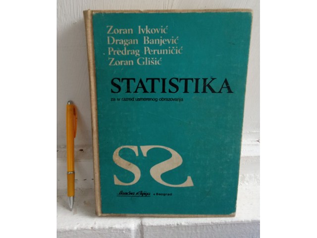 STATISTIKA ZA 4. RAZ. USMERENOG OBRAZOVANJA STATISTIČAR