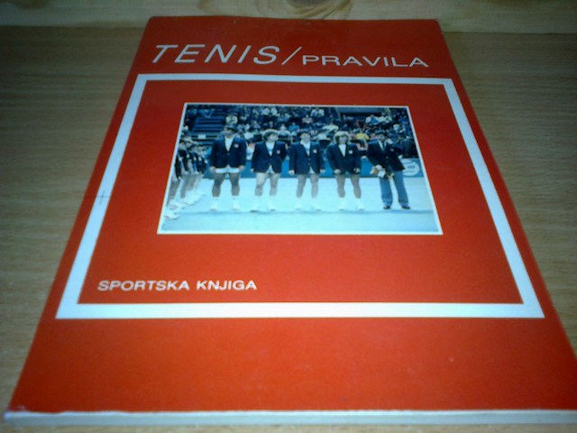 TENIS Pravila Sportska knjiga