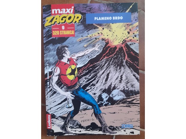 Zagor Ludens Maxi #9, Plameno brdo