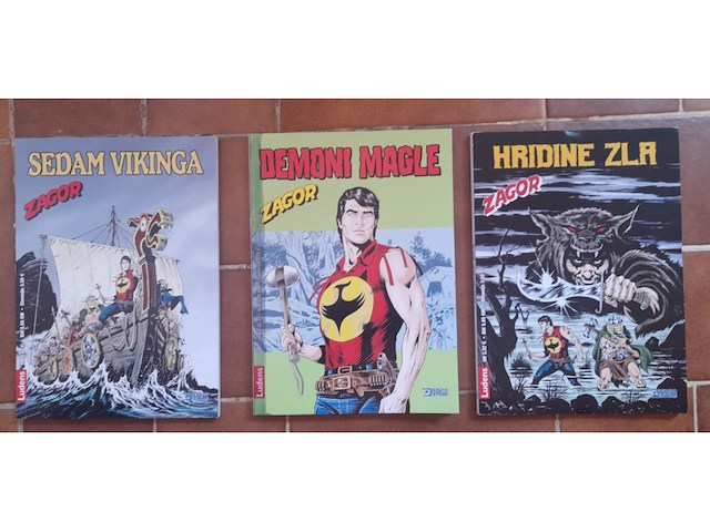 Zagor, Ludens, #348, #349, #350, Kompletna priča