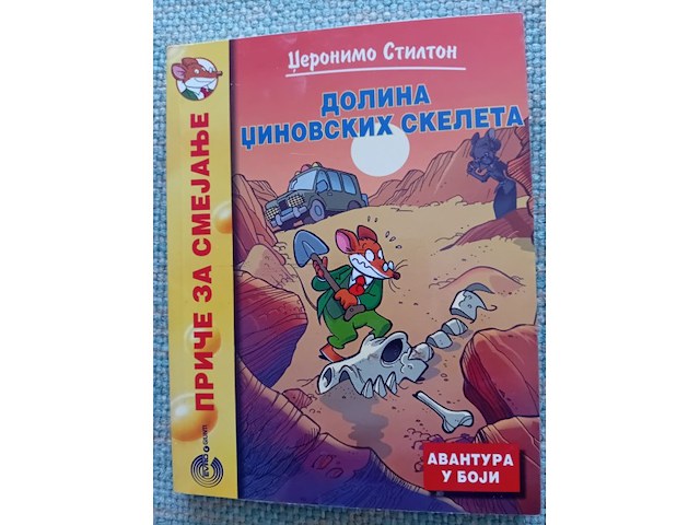 Džeronimo Stilton Dolina džinovskih skeleta