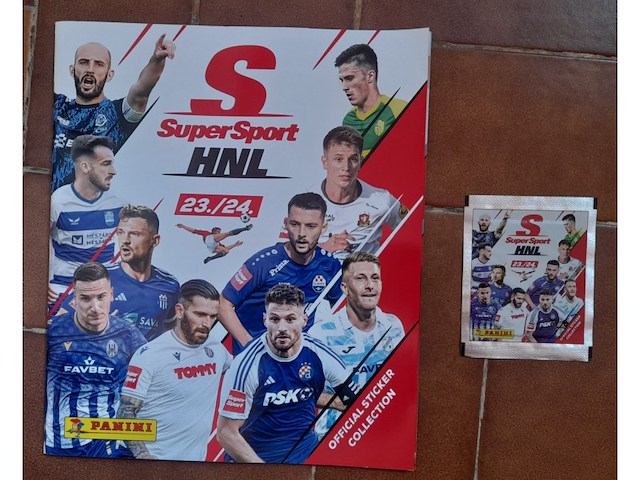 Super sport HNL 23/24, Album i kesica sa sličicama