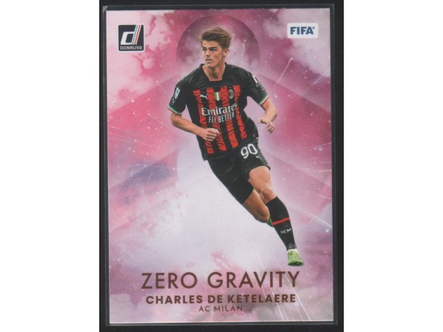 2022/23 Donruss Soccer De Ketelaere Zero Gravity