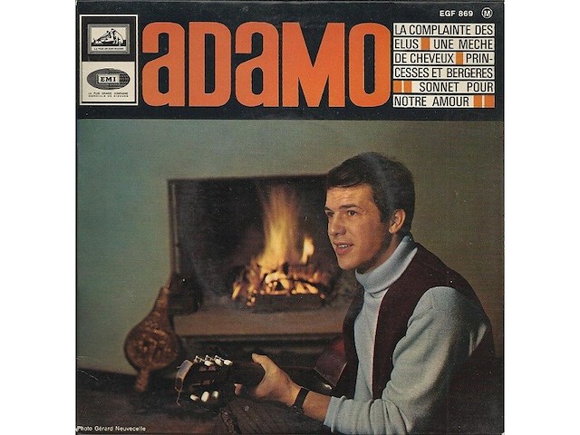 Adamo – Une Mèche De Cheveux Vinyl, 7`, 45 RPM, EP