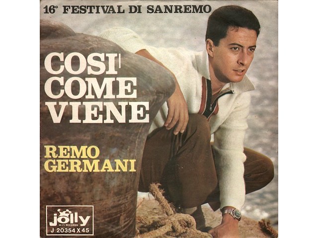 Remo Germani – Così Come Viene Vinyl, 7`, 45 RPM, Singl