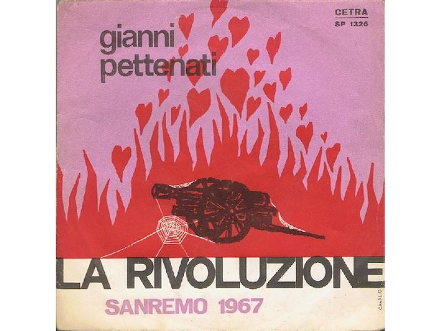 Gianni Pettenati – La Rivoluzione Vinyl, 7`, 45 RPM