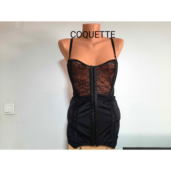 COQUETTE CRNI KORSET