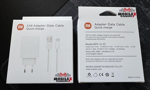 Mi 33W Xiaomi Fast Charger ORG