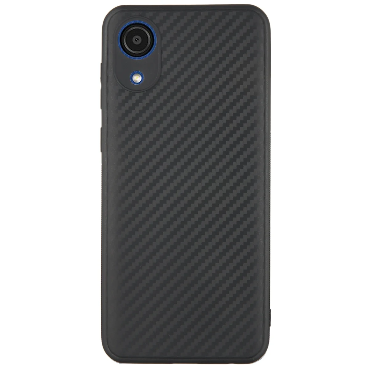 TPU maska Carbon za Samsung SM-A032F, Galaxy A03 Core 2021 (6.5") crna