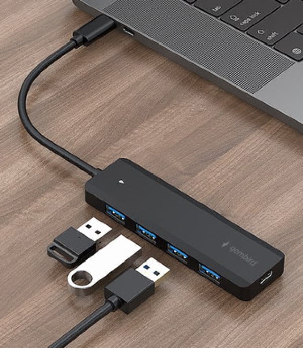 USB HUB Type-C na 4 x USB 3.1 Gembird UHB-CM-U3P4P-01