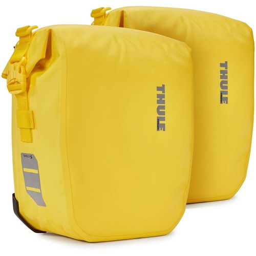 THULE shield pannier bisage za bicikl 13l par - žuta