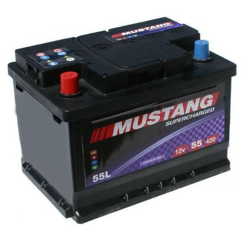 Akumulator MUSTANG Supercharged 12 V 55 Ah +L