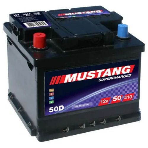 Akumulator MUSTANG Supercharged 12 V 50 Ah +L