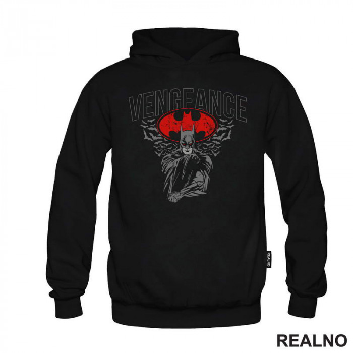 VENGEANCE - RED LOGO - BATMAN - DUKS
