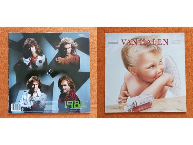 VAN HALEN - 1984 (LP) Made in Scandinavia