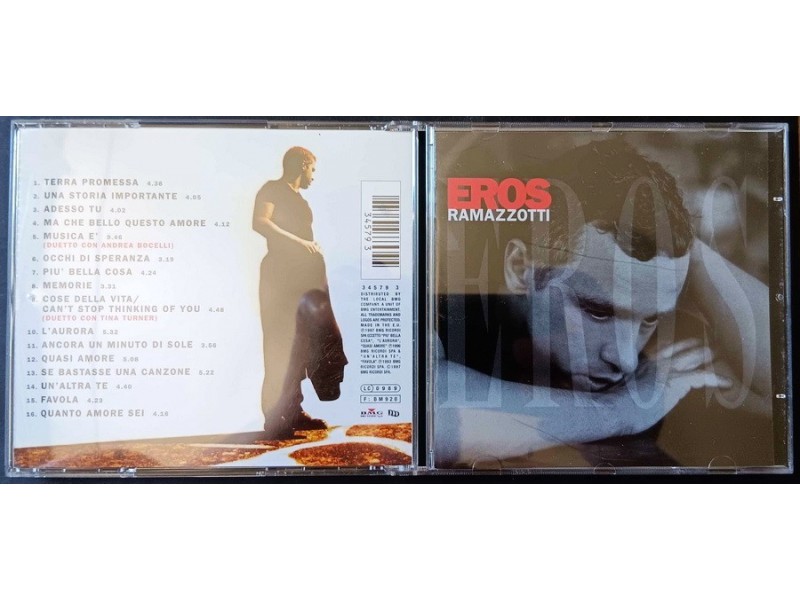 Eros Ramazzotti-Eros Made in EU Original CD (1997)