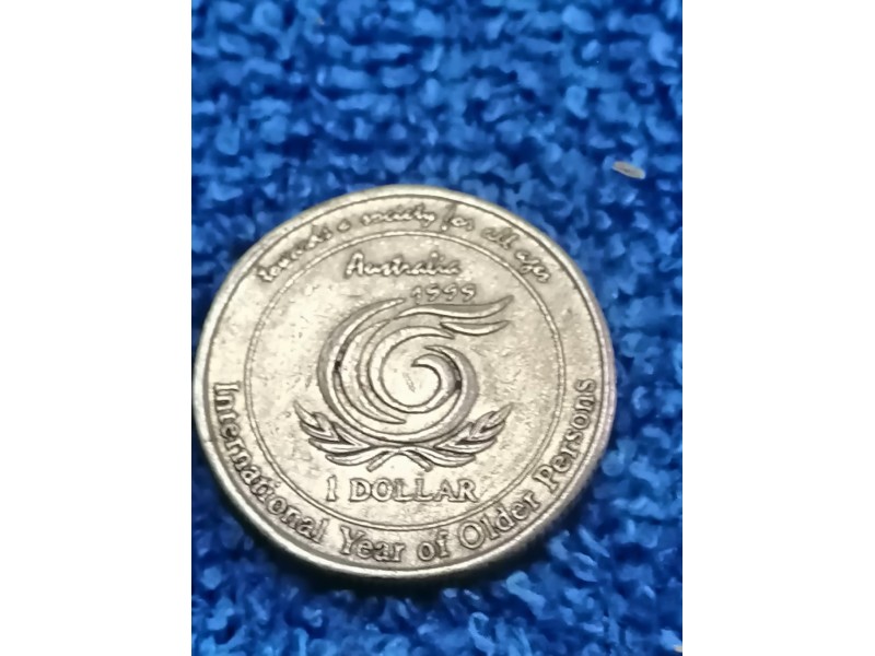 1 DOLAR, 1999.AUSTRALIJA,KOMEMORACIJA