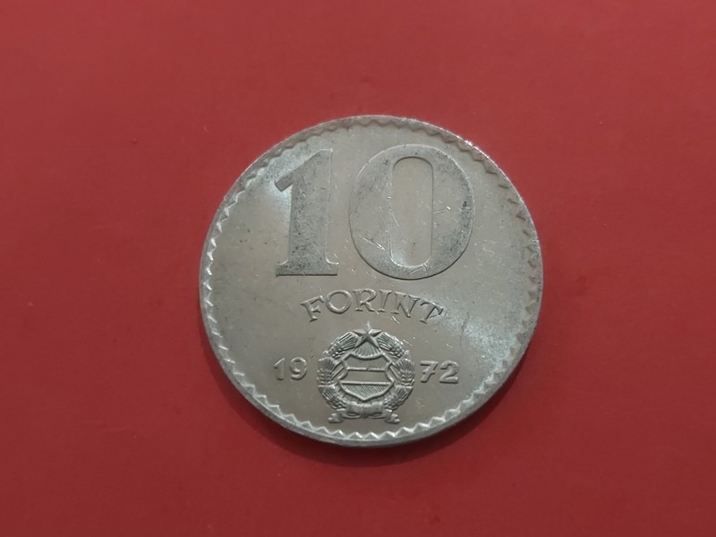 Mađarska - 10 forint 1972 god