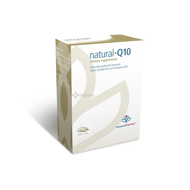 Natural Q10 30 kapsula Immuno Pharma