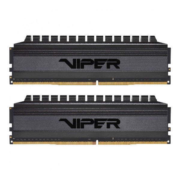 MEMORIJA DDR4 32GB 2X16GB 3200MHZ PATRIOT VIPER 4 BLACKOUT SERIES DUAL CHANNEL PVB432G320C6K