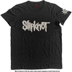 Slipknot – Logo & Star App Slub – Uni – BL – TS:1XL