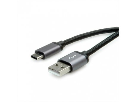 Secomp Roline USB2.0 Cable C-A, M/M, black, 1.8 m