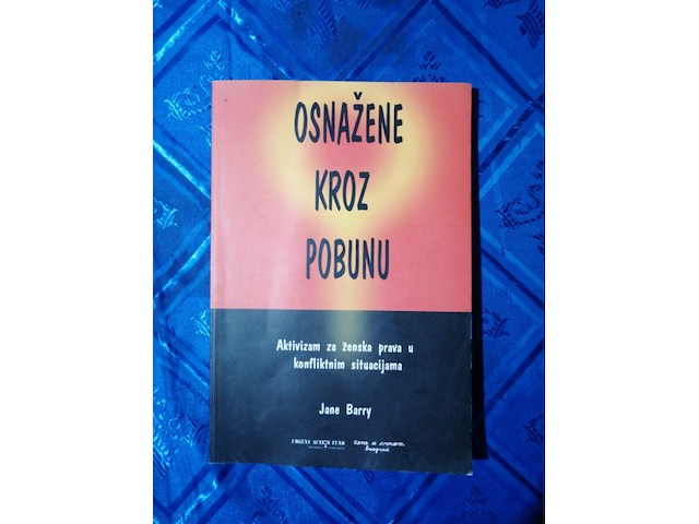 JANE BARRY: OSNAŽENE KROZ POBUNU