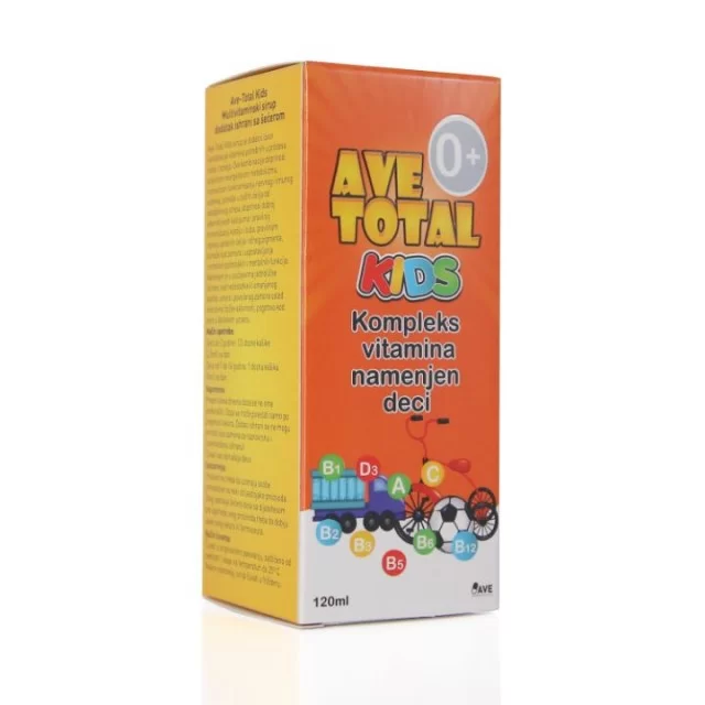 Ave Total Kids multivitaminski sirup 120ml