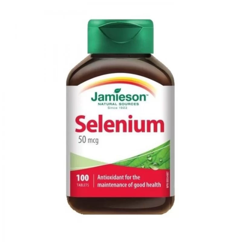 JAMIESON Selenium 50mcg 100 tableta