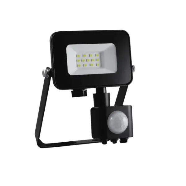 PROSTO LED reflektor sa PIR senzorom 10W LRF024SW-10W/BK