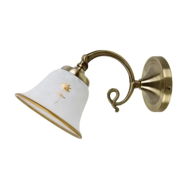 RABALUX Zidna lampa Art Flower E14 40W Bronza