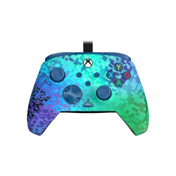 Gamepad PDP Wired Controller Rematch Glitch Green XB1 XBSX PC