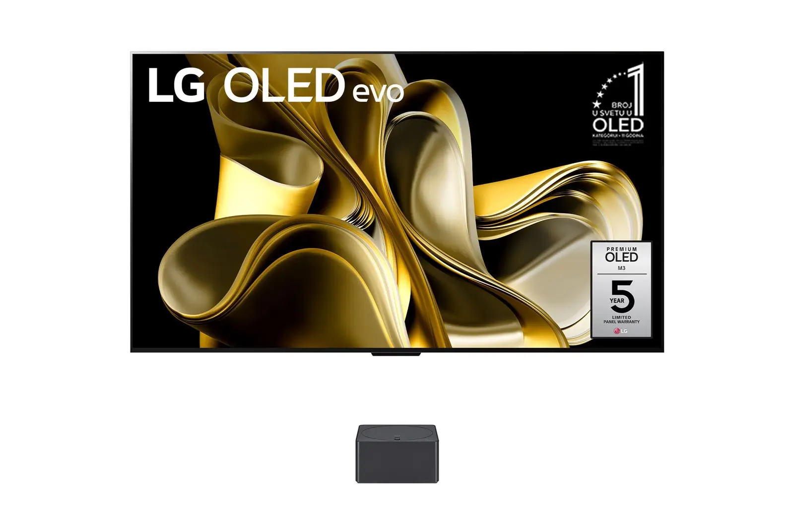 LG Televizor OLED77M39LA, OLED evo, 77", Ultra HD, Smart, Web OS ThinQ AI, Crni