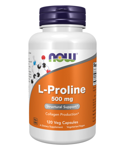 NOW L-Proline 500 mg
120 Veg kapsula