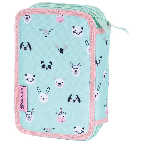 Pernica puna 3zipa AC31 Teddy Panda 24.Astrabag tirkizna 503023050